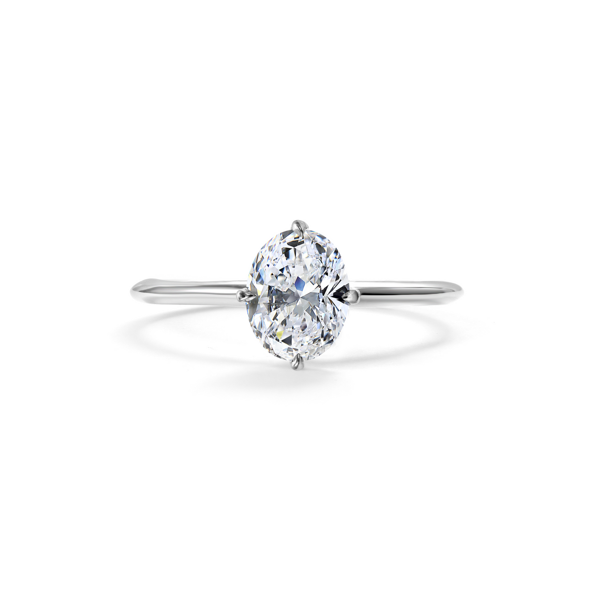 Oval Solitaire Ring – Olea Fine Jewelry